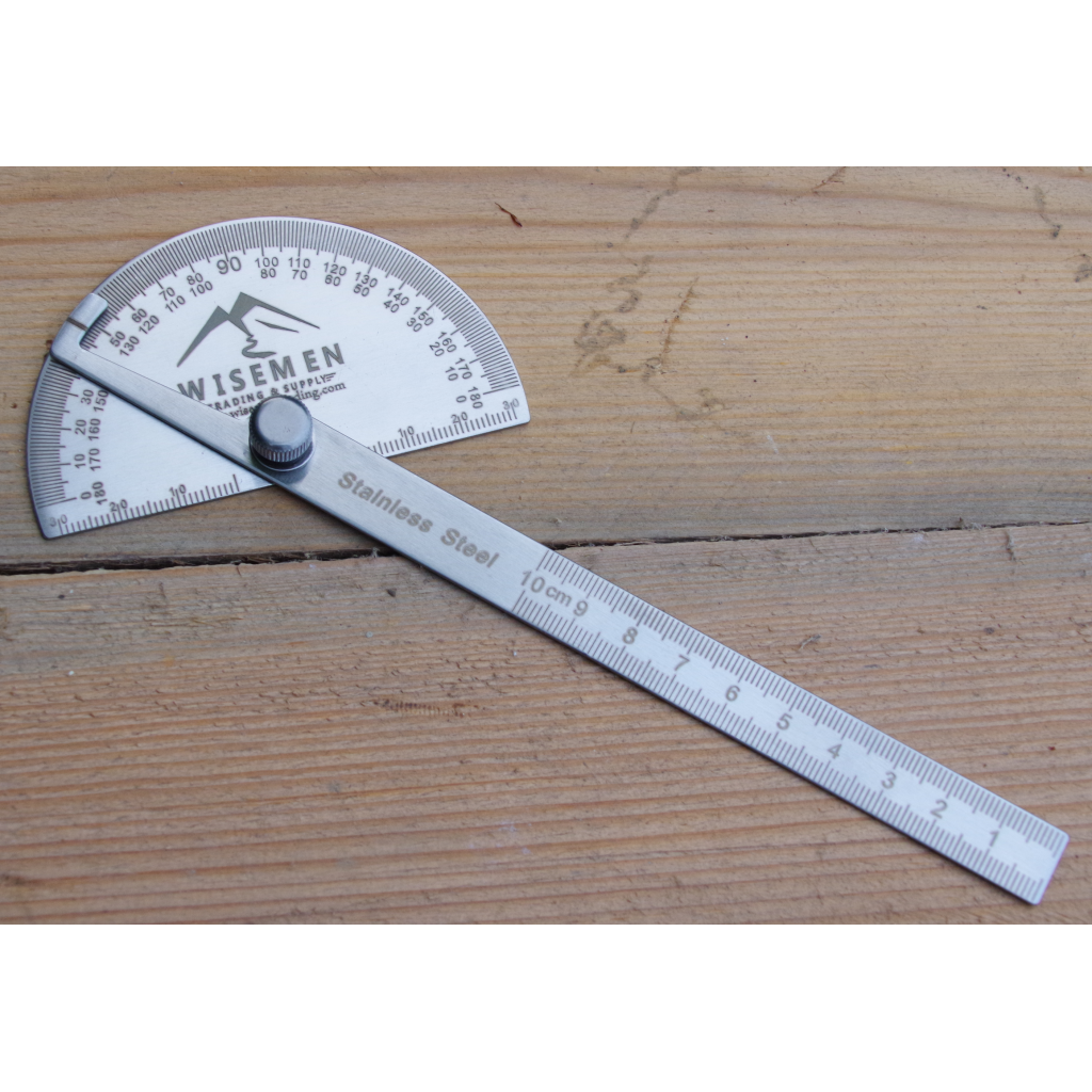 Wisemen Trading Bevel Gauge Ruler Stainless Steel Tool for Axe, Knives ...