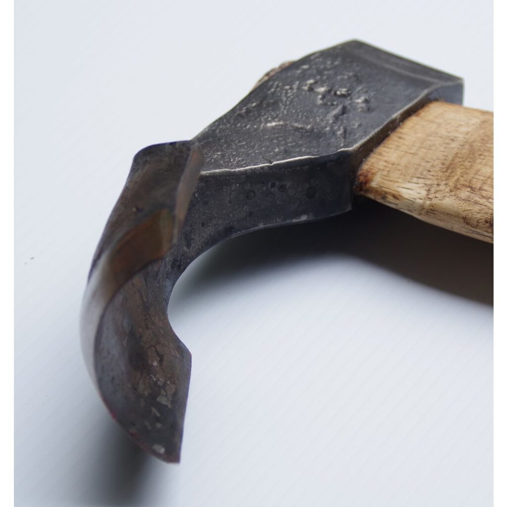 Seven Pines Forge, Long Large Gutter and Straight Adze, Hand Forged in ...